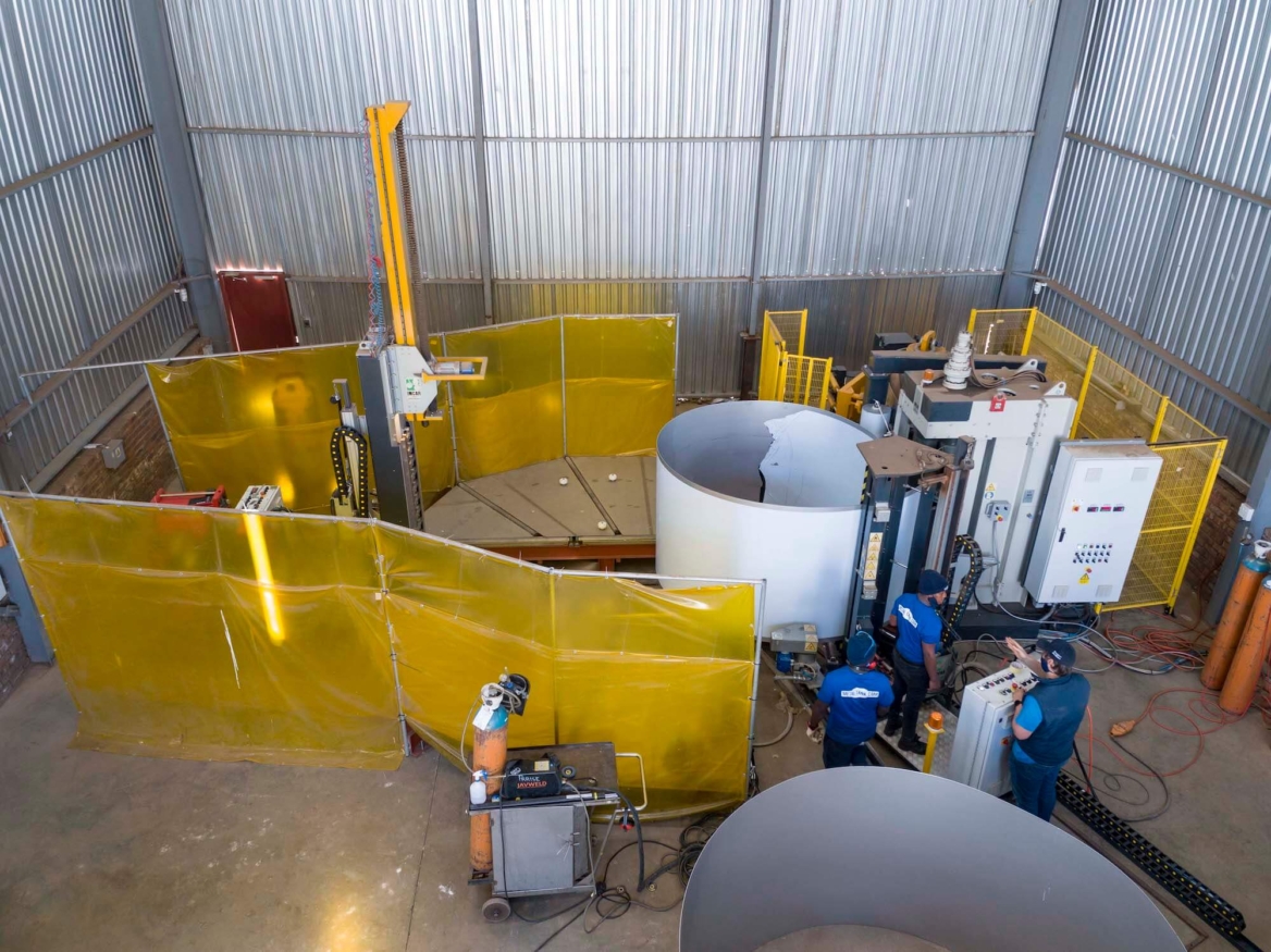 Vertical Tank Building Capabilities - Metal Tank Industries